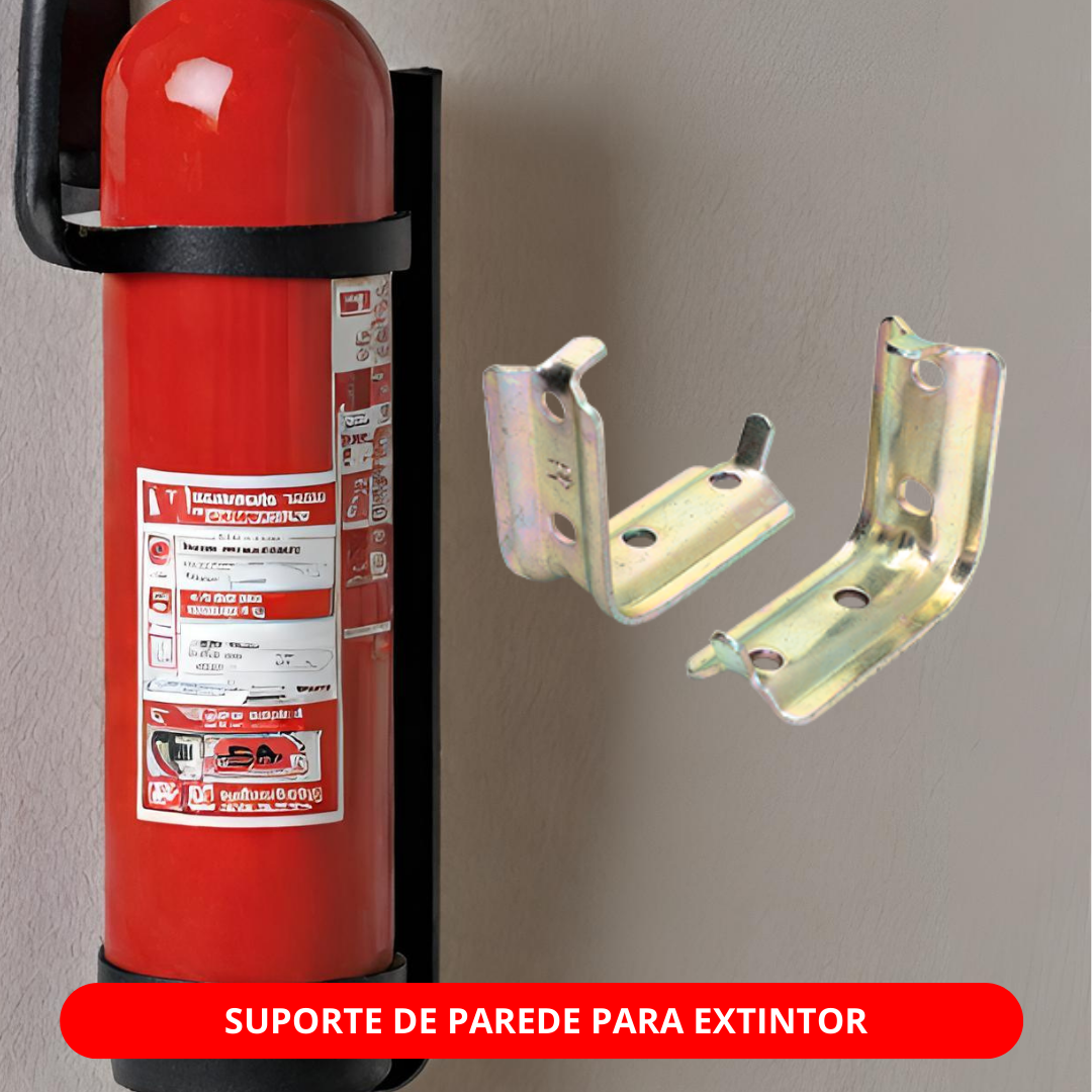 Previne Consultoria - SUPORTE DE PAREDE PARA EXTINTOR